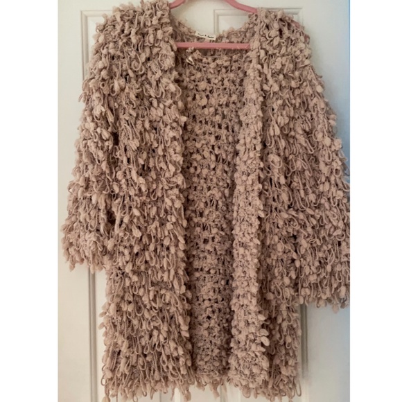 Aaron & Amber | Sweaters | Aaron Amber Fuzzy Cardigan Size S | Poshmark